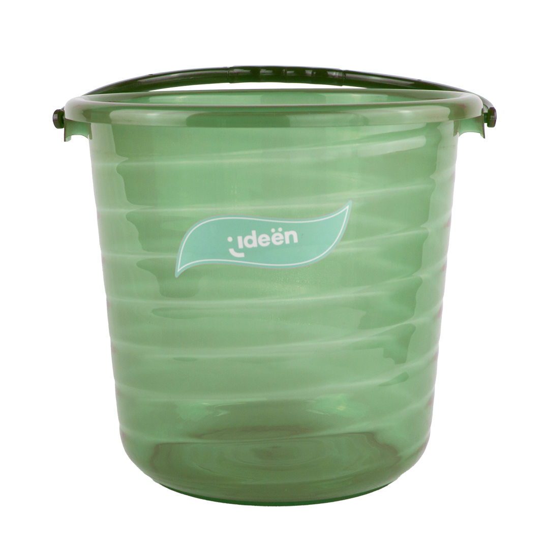 Cubeta de Plástico Color Verde - 14 litros